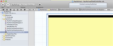 Iphone Rotate View In Xib File To Landscape Mode Stack Overflow