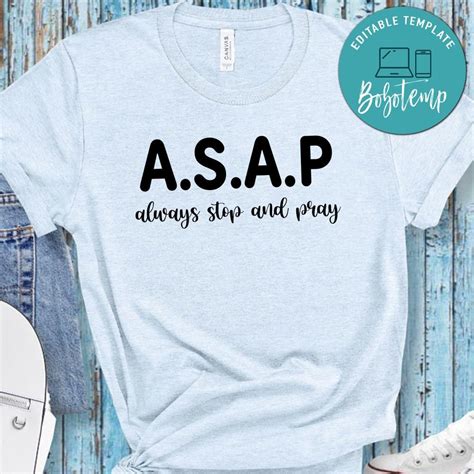 Asap Alway Stop And Pray Png File Template Bobotemp
