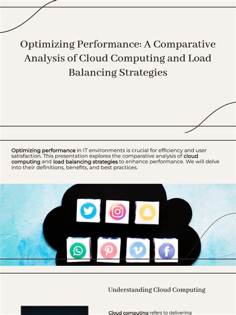 Slidesgo Optimizing Performance A Comparative Analysis Of Cloud Computing And Load Balancing