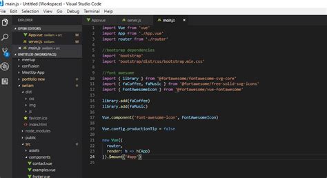 Nodejs Nodejsexpress Vue Cli3 App Error Cannot Set Property Render