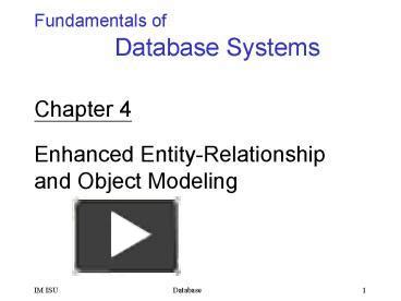 Fundamentals Of Database Systems Presentation Free To Download