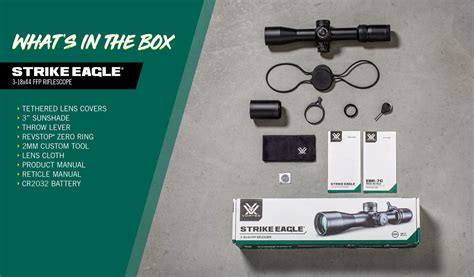Vortex Optics Strike Eagle Riflescope 3 18x44 Ffp Ebr 7c Moa Reticle Se 31801