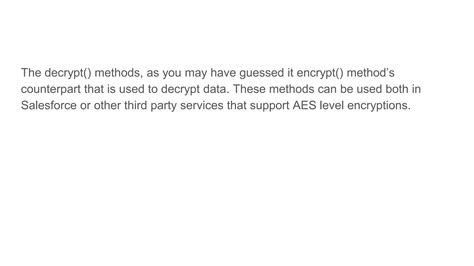 Salesforce Security An Encryption Guide For The Paranoid Ppt