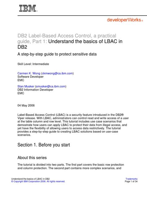 db2 label based access control pdf classified information ibm db2