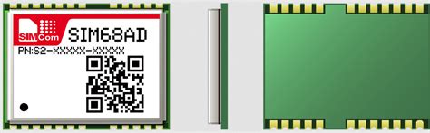 GNSS Module With Active Antenna SIM AD SIMCom Wireless Solutions Ltd GPS GLONASS QZSS
