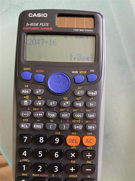 Wissenschaftlicher Taschenrechner Berechnung Mathematik