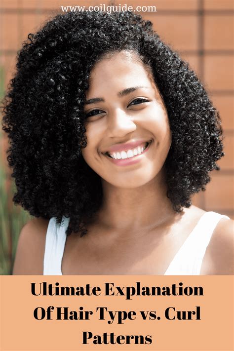 hair type vs curl pattern — coil guide natural curls hairstyles