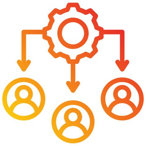 Resource Allocation Generic Gradient Outline Icon