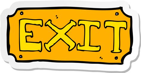 Exit Sign PNGs For Free Download