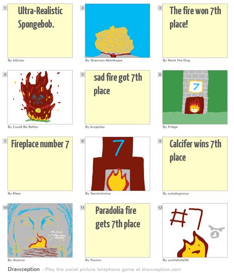 Ultra Realistic Spongebob Drawception