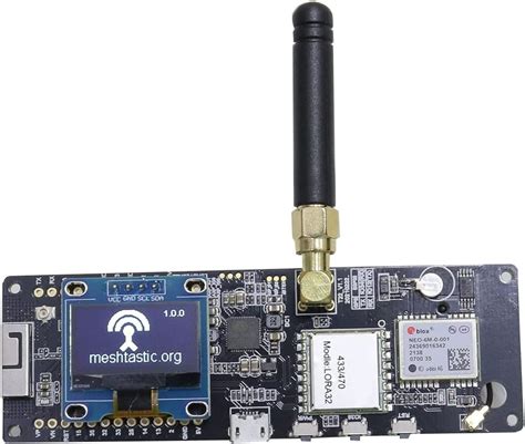 Esp32 Meshtastic T Beam V11 Lora Wireless Modul Wifi Neo 6m Mit Oled Display Für Arduino