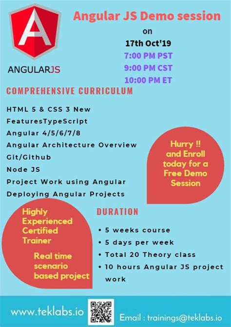 Teklabs Individual And Corporate Level It Trainings On Linkedin