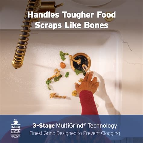 Insinkerator Batch Feed 3 4 Hp Septic Safe Non Corded Garbage Disposal 80023 Ise At