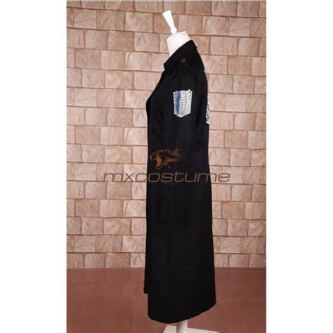 Attack On Titan Scout Regiment Survey Corps Cosplay Black Cloak Mxcostume