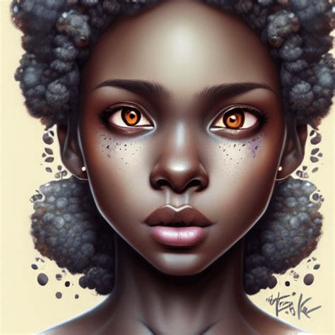 Hyper Detailed Dark Skin Female Jason Vorhees · Creative Fabrica