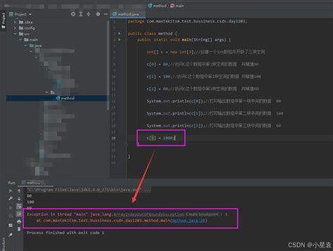 入门java编程的知识点—＞数组 Csdn博客