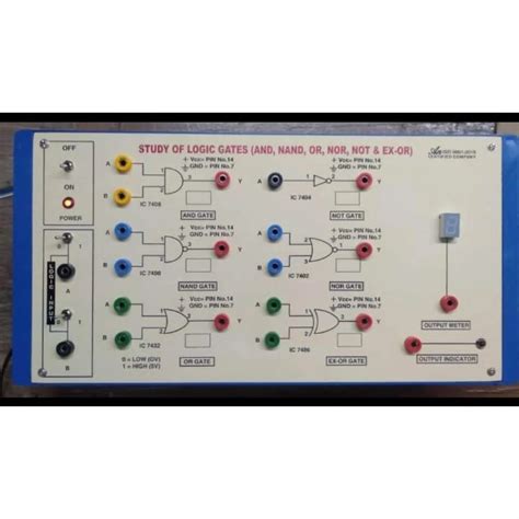 Analog Study Of Logic Gates For Physics Lab Wall Mounted At ₹ 6500