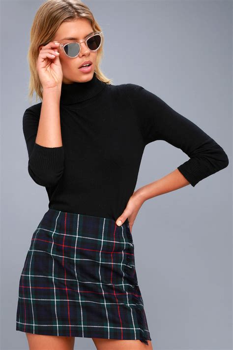 How To Style Plaid Skirts Cielniteshade