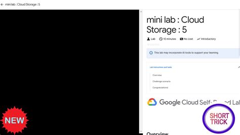 Mini Lab Cloud Storage 5 2024 Qwiklabs Qwiklabsarcade2024 Youtube