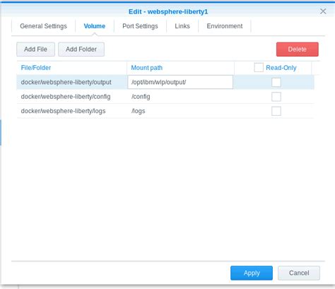 WebSphere Liberty Docker On Synology NAS Toms Tips