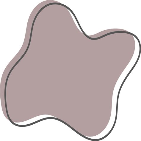 Set Of Abstract Organic Blob Shape Elements With Line 7188582 Vector Art At Vecteezy