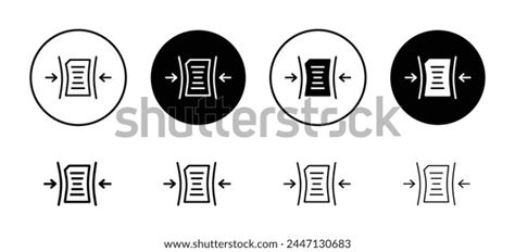 File Compressor Reduce File Size By Stock Vector Royalty Free