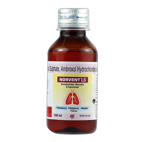 Buy Norvent Ls Syrup 100 Ml Online At Best Prices Wellness Forever