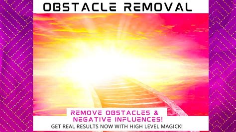 Obstacle Removal Spell Etsy