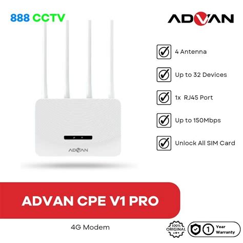 Jual Advan Cpe V1 Pro Modem 4g Unlock Shopee Indonesia