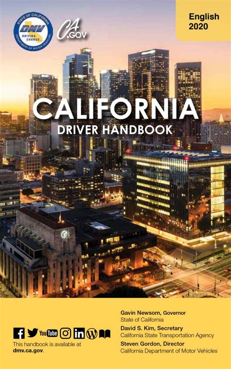 California Department Of Motor Vehicles Dmv Handbook By California