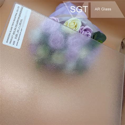 Anti Reflection Coating Low Iron Diffused Greenhouse Glass Anti