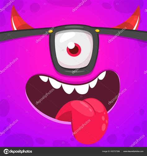 Cartoon Nerd Face