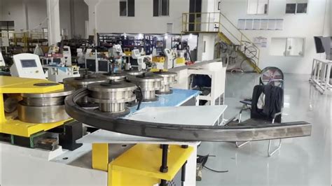 Cnc 각파이프 자동 롤 벤딩기 Youtube