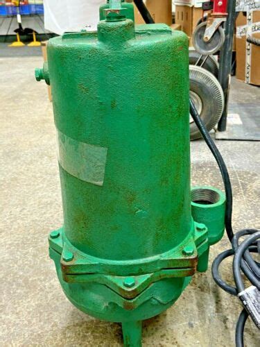 Myers Mw100 Submersible Water Sewage Pump 230v 3 Phase 1hp Hz 3ph 60 A