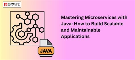 Mastering Microservices With Java How To Build Scalable And