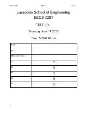Comprehensive Study Guide For EECS Midterm Exam Course Hero
