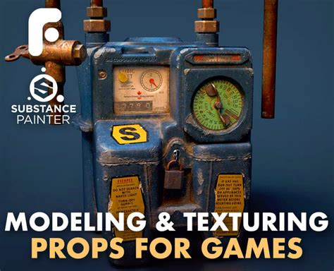 modeling and texturing props for flippednormals