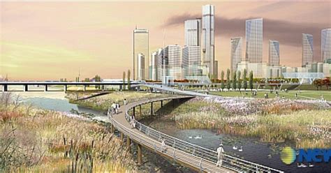 여의도 샛강 생태공원 조성 계획도