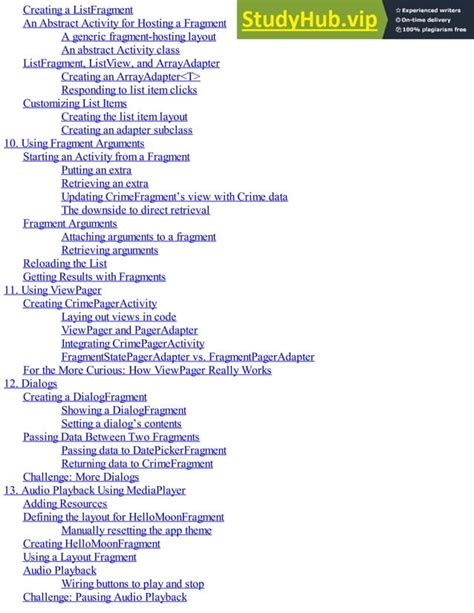 Android Programming The Big Nerd Ranch Guide Pdf