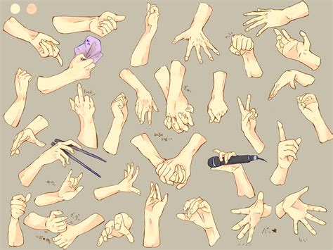 トレス可 手とかのポーズ集 素材？ Hand Drawing Reference Drawing Reference Art Reference