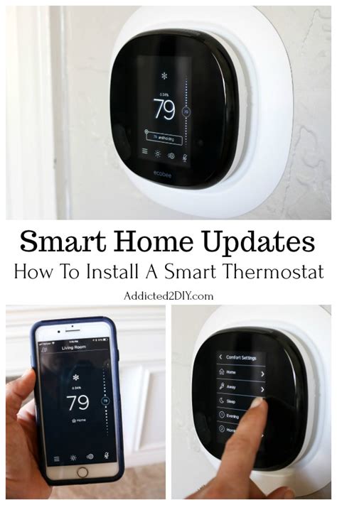 Smart Home Updates How To Install A Smart Thermostat Addicted 2 DIY