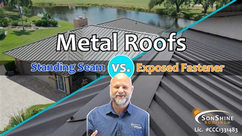 Types Of Metal Roofs Compared Sonshine Roofing