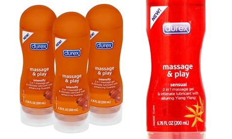 Durex Massage And Play 2 In 1 Massage Gel And Intimate Lubricant Groupon