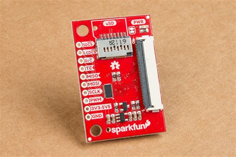 Tft Lcd Breakout 18in 128x160 Hookup Guide Sparkfun Learn