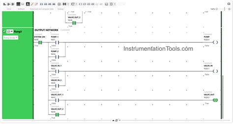 Auto And Manual Liquid Tank System PLC Program Example