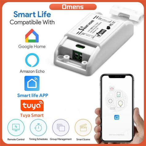 Smart WiFi Wireless Switch Tuya Smart Life App Remote Control Timing Voice Control With Google