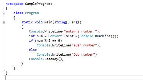 C NET Course Programs With Examples For Beginners