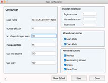 Sim Ex Practice Exams MacOS App For CCNA Security