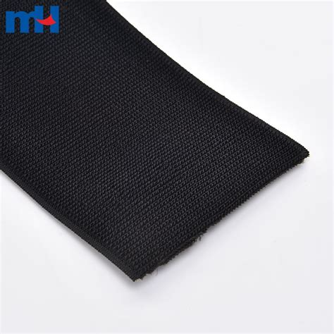 100cm Wide Black Woven Elastic Band For Women Boots