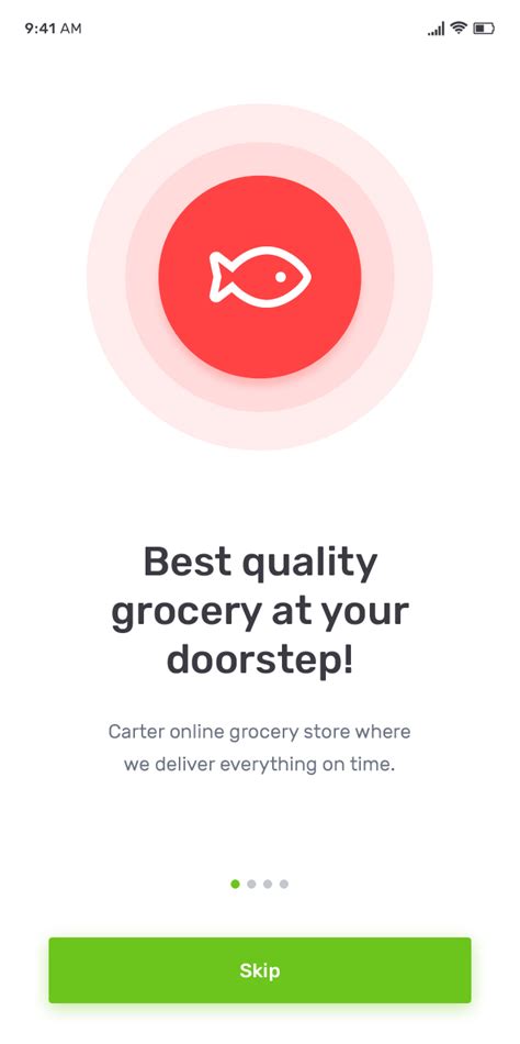 Carter — Grocery React Native App Template By Gfxpartner Codecanyon
